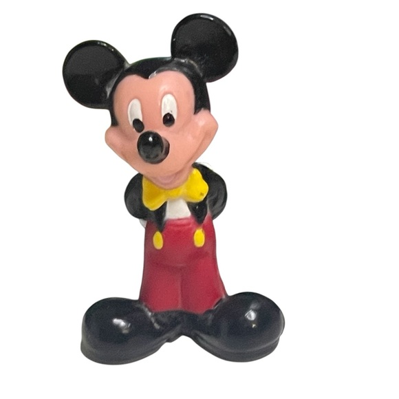 Disney | Toys | Vintage Disney Mickey Mouse Pvc Figure | Poshmark